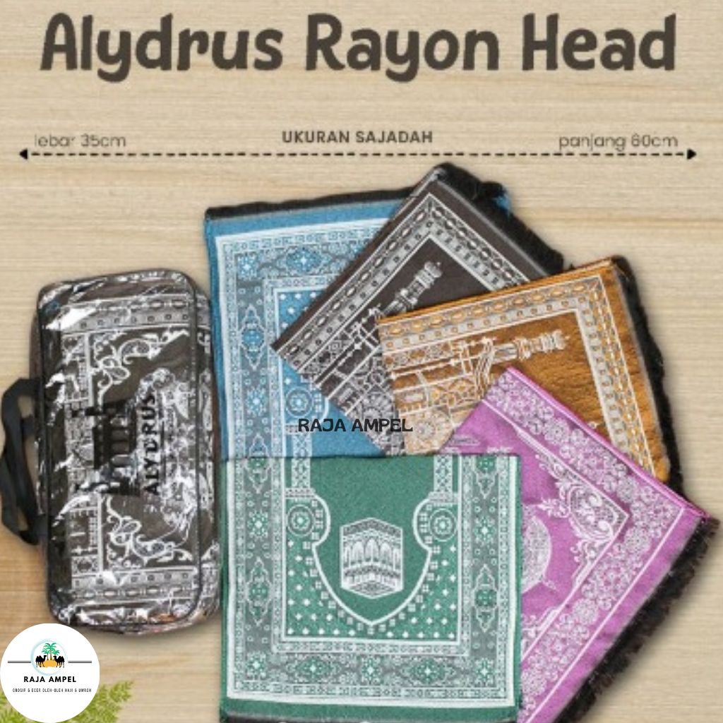 Jual Sajadah Rayon Kepala Alydrus Sujud Kecil Tipis Untuk Anak ...