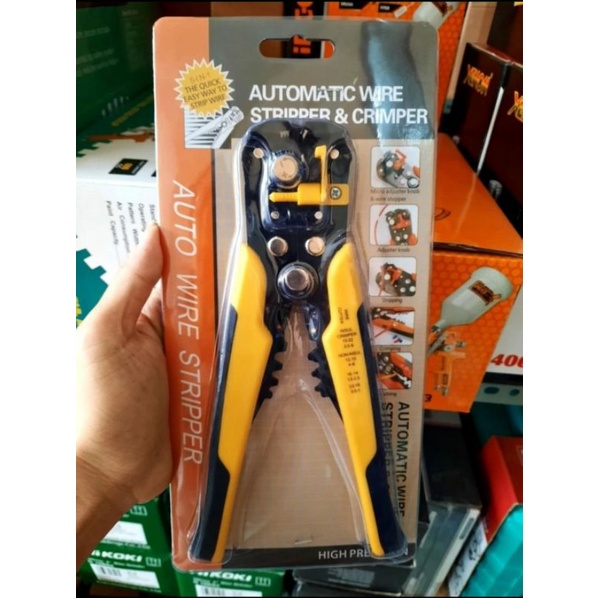 Jual Tang Kabel Multifungsi 5in1 Tang Kupas Skun Crimping Tool Otomatis ...