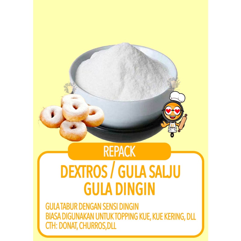 Jual GULA DINGIN / GULA DONAT DEXTROS REPACK 1 KG | Shopee Indonesia