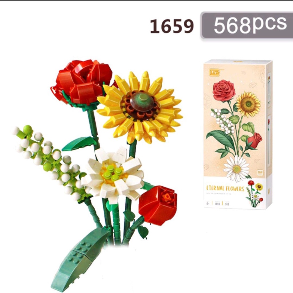 Jual Dekorasi Bunga Lego Flower Lego | Shopee Indonesia