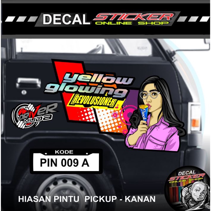 Jual STIKER MOBIL L300 PICKUP NEW CARRY FUTURA T120SS GRANMAX APV DECAL ...