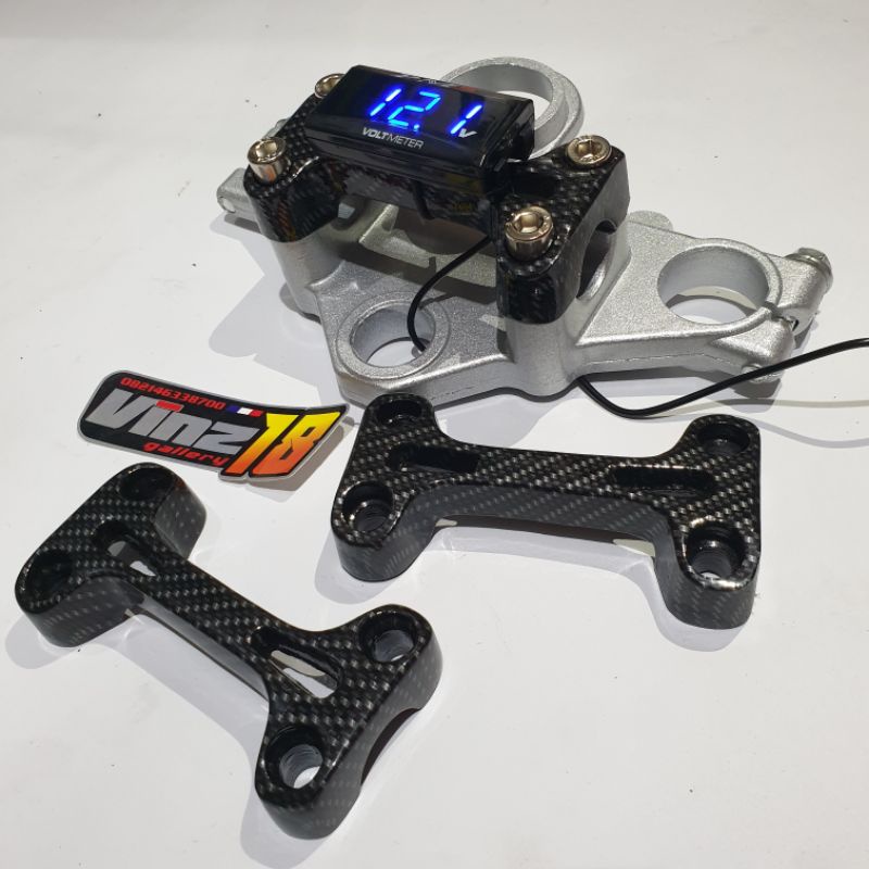 Jual klem stang || raiser stang pnp rx king xabre set voltmeter ...