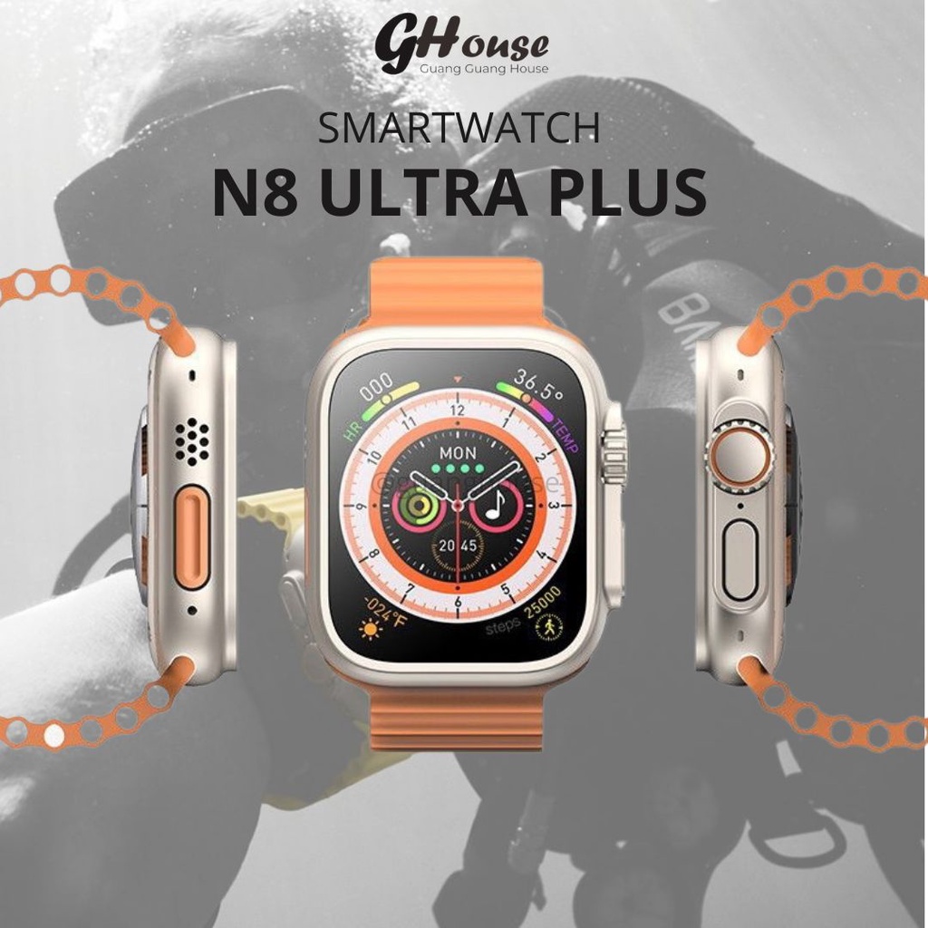 Jual Smartwatch N8 ULTRA PLUS Smartwatch Ultra Jam Tangan Olahraga ...