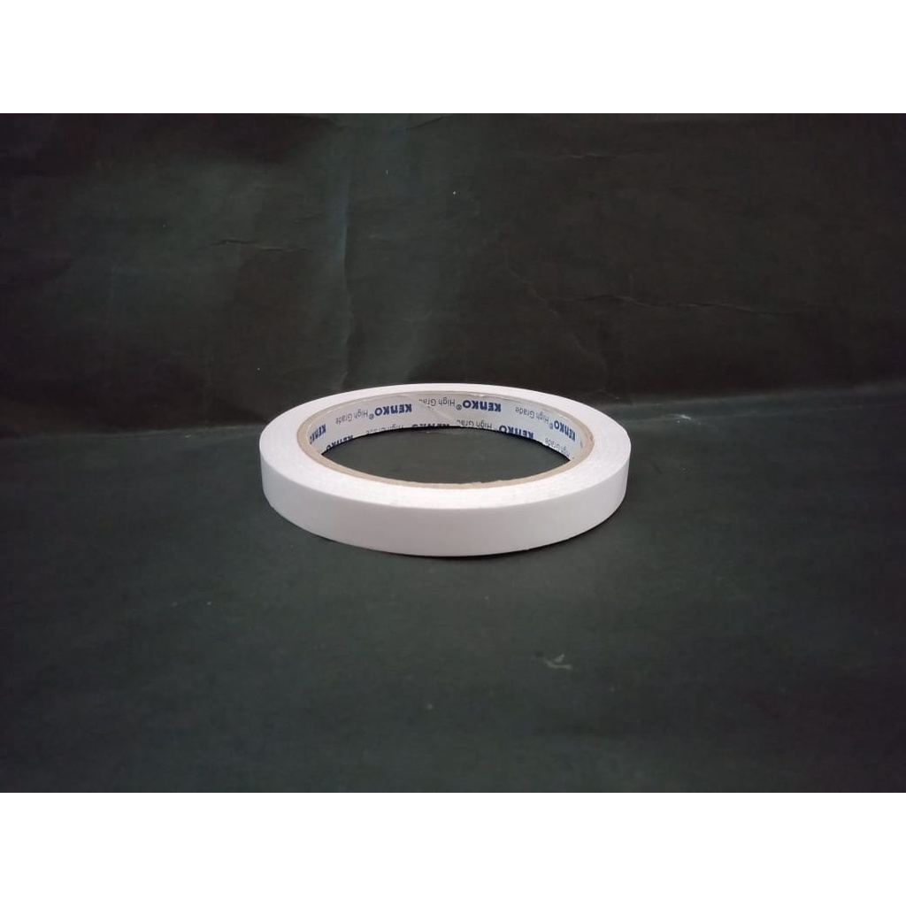 Jual double tape 1/2 inch, isolatif 2 sisi | Shopee Indonesia