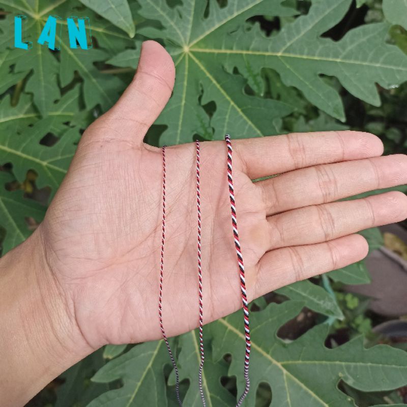 Jual Tali tridatu original premium tipis 40cm | Shopee Indonesia