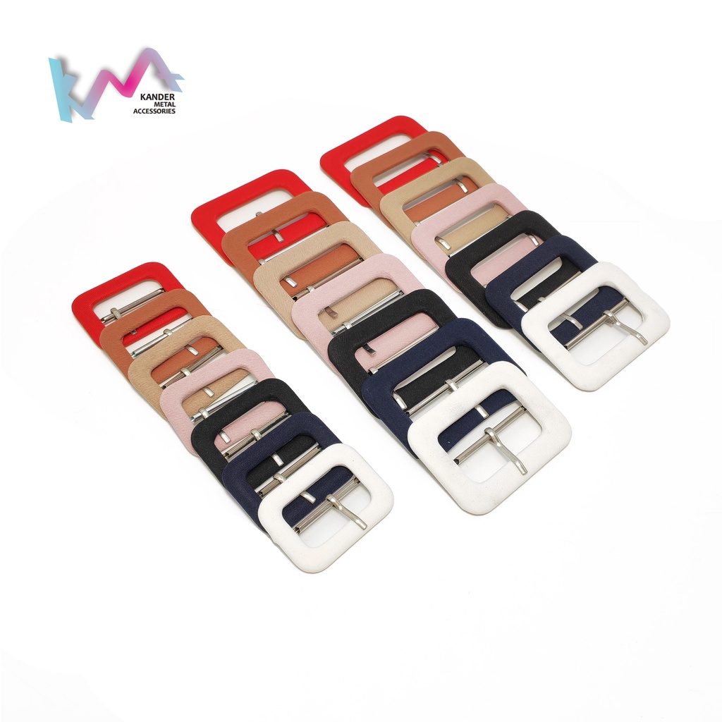 Jual KANDER Iron Fabric Belt Buckle Gesper Kain Dress Bungkus Kain CP ...