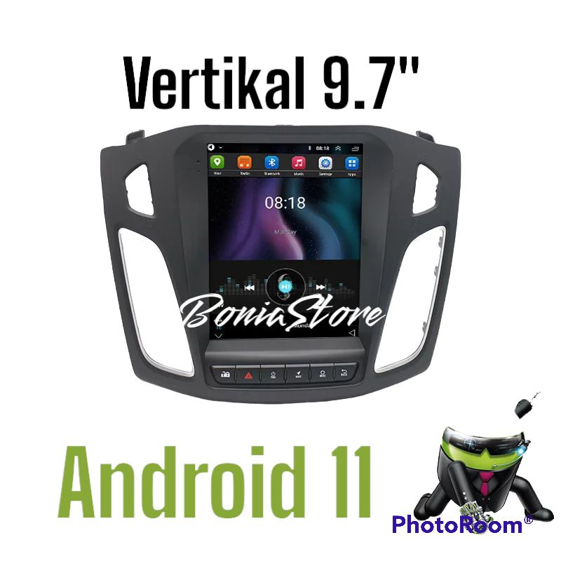 Jual HU Android model Tesla untuk Ford Focus 2012-2016 Paket pnp ...