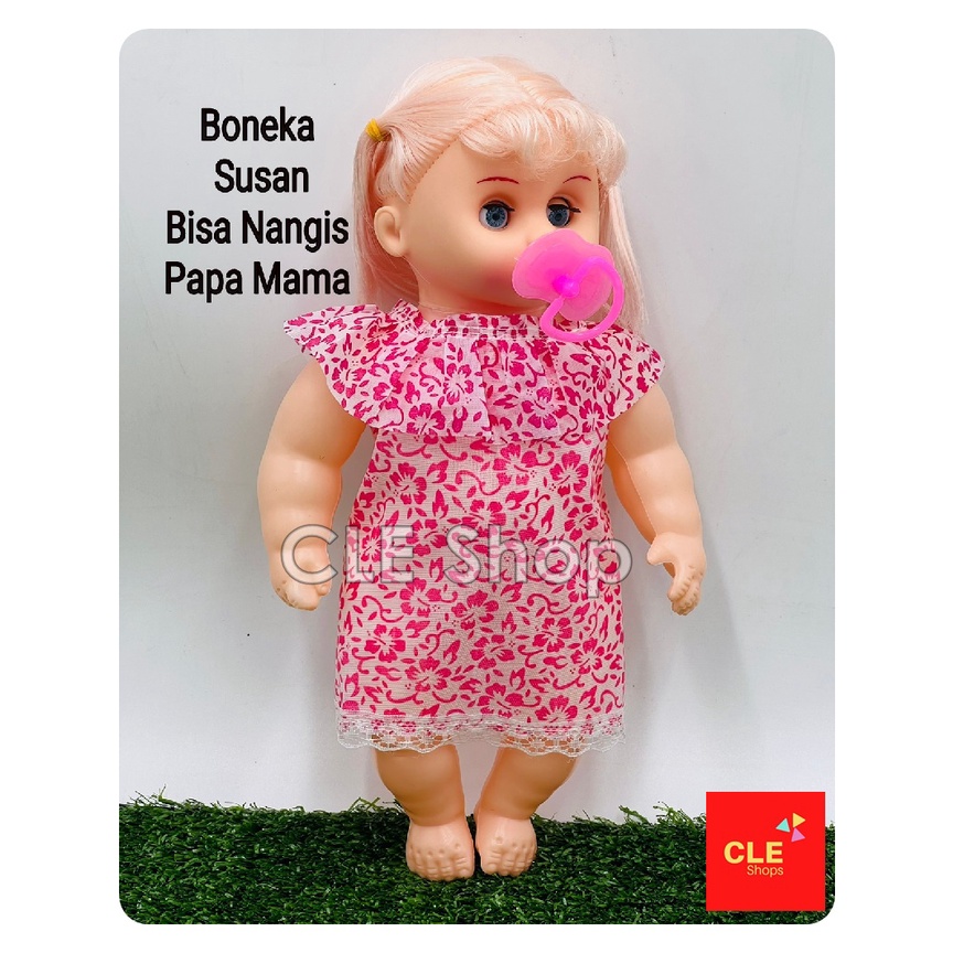 Jual Boneka Bisa Nangis Papa Mama Mainan Anak Boneka Dot New | Shopee ...