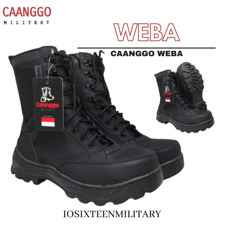 Jual Sepatu pdl weba jatah TNI AD safety pdl tactikal boots militer ...