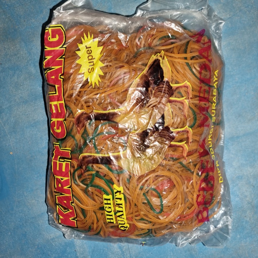 Jual Karet Gelang Pentil Warna 400 Gram | Shopee Indonesia