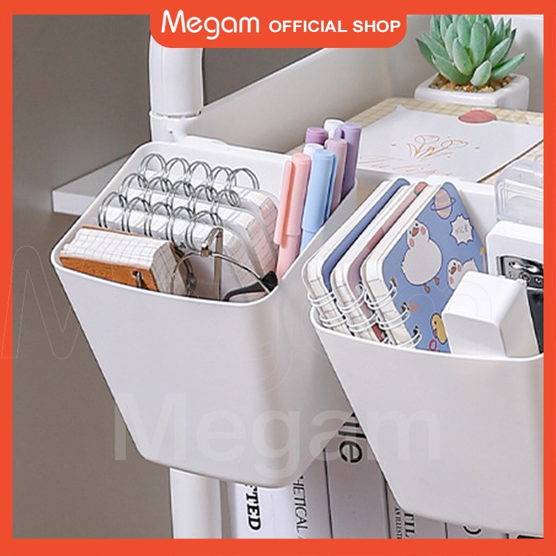 Jual Megam Rak Gantung Penyimpanan ATK Rak Storage Organizer Meja ...