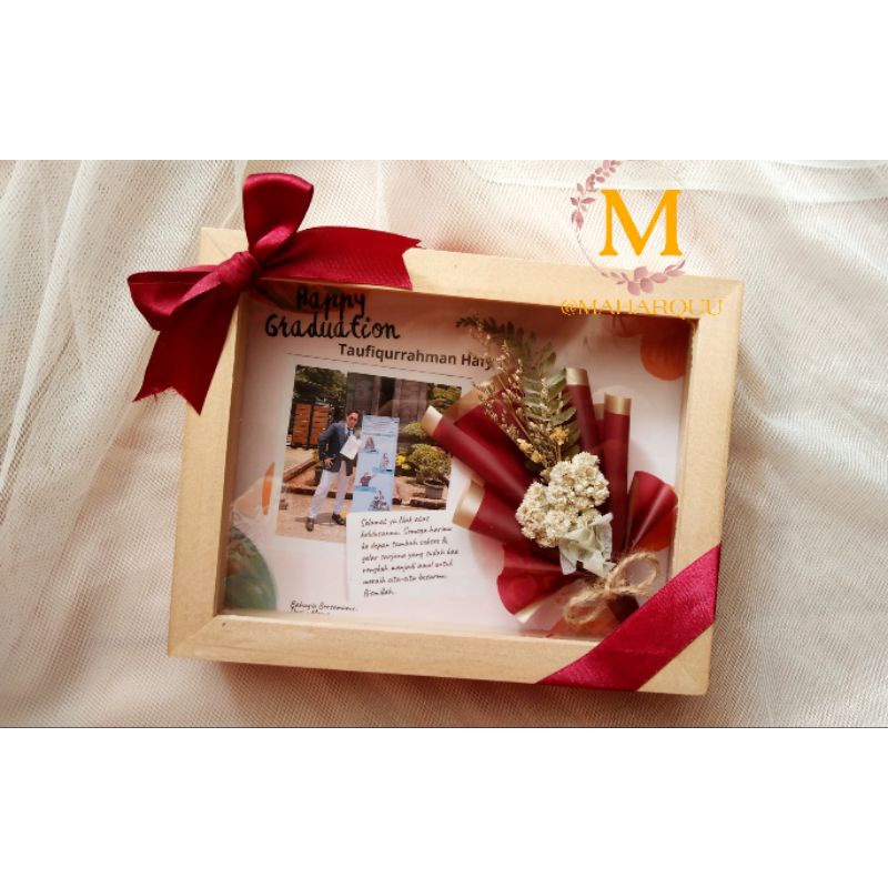 Jual HADIAH WISUDA BINGKAI/FRAME CUSTOM | Shopee Indonesia
