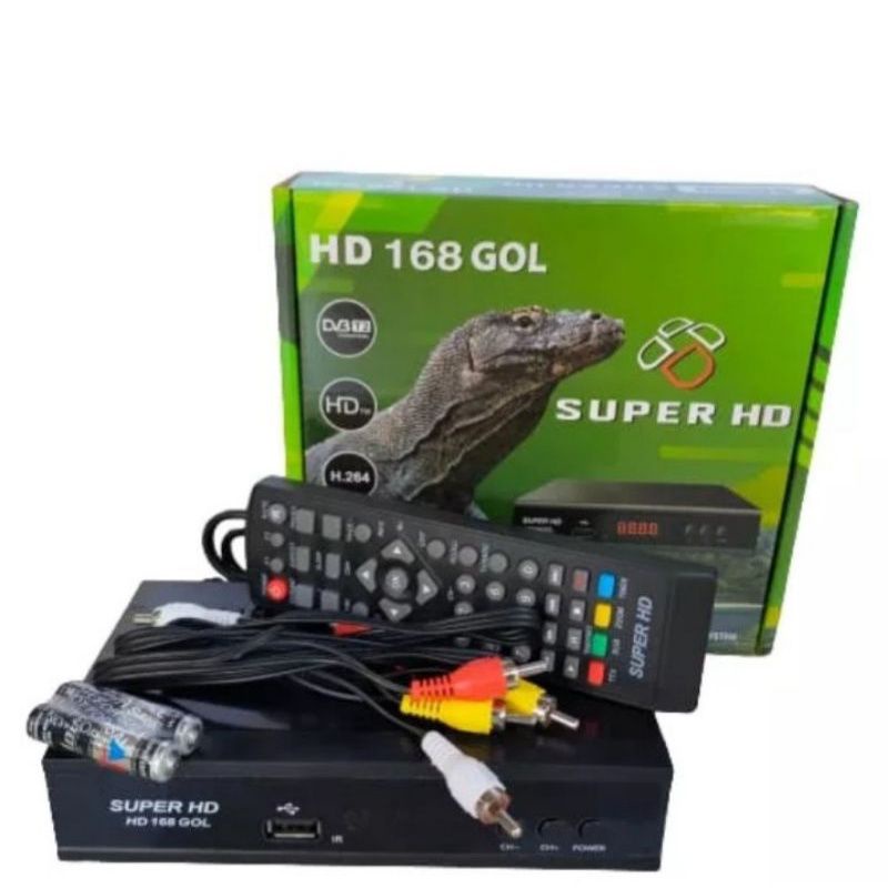 Jual SET TOP BOX DIGITAL SUPER HD 168 GOL KOMODO MAKASSAR PENGGANTI TV ...