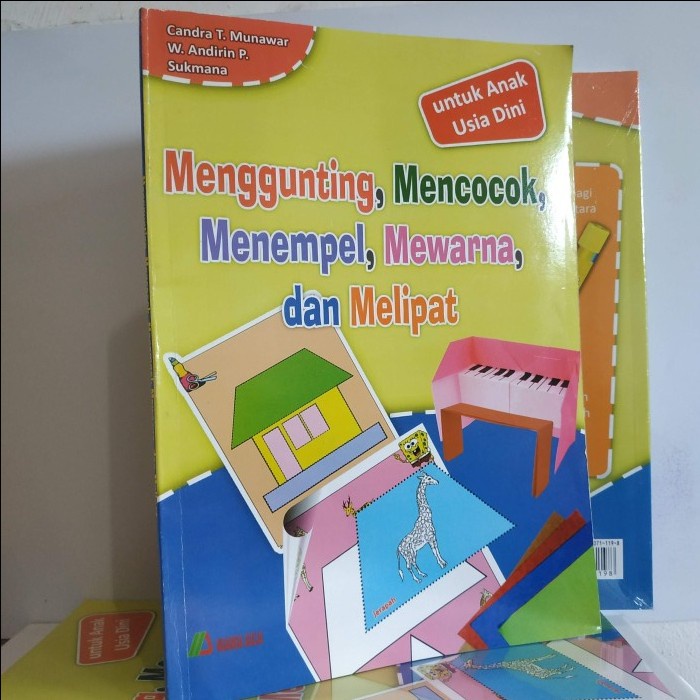 Jual Menggunting, Mencocok, Menempel, Mewarna dan Melipat | Shopee ...