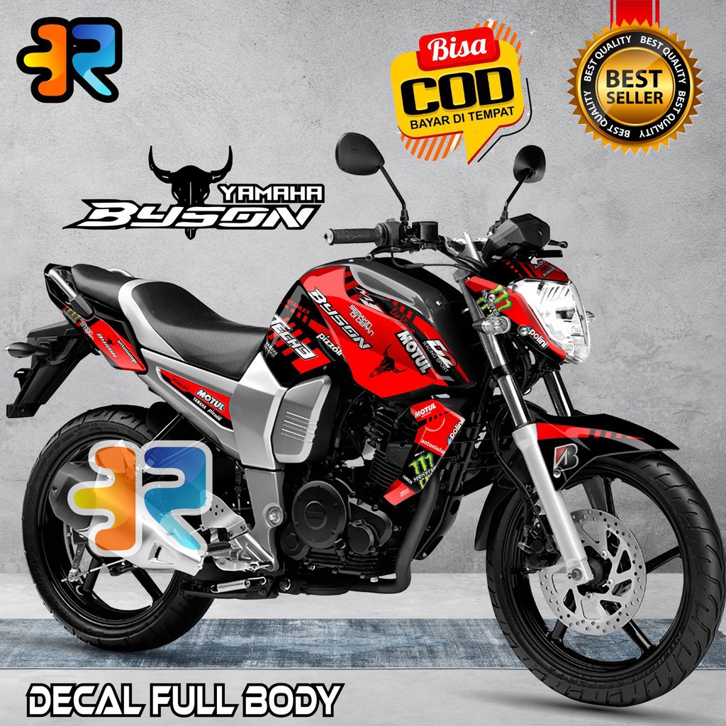 Jual Decal Motor Byson Karbu Desain Tech 3 Sticker Decal Full Body ...