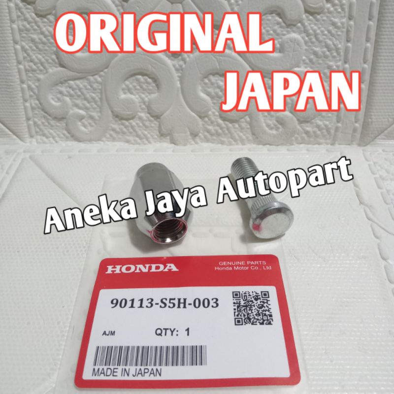 Jual baut roda honda jazz mobilio crv hrv brio freed city + mur racing ...