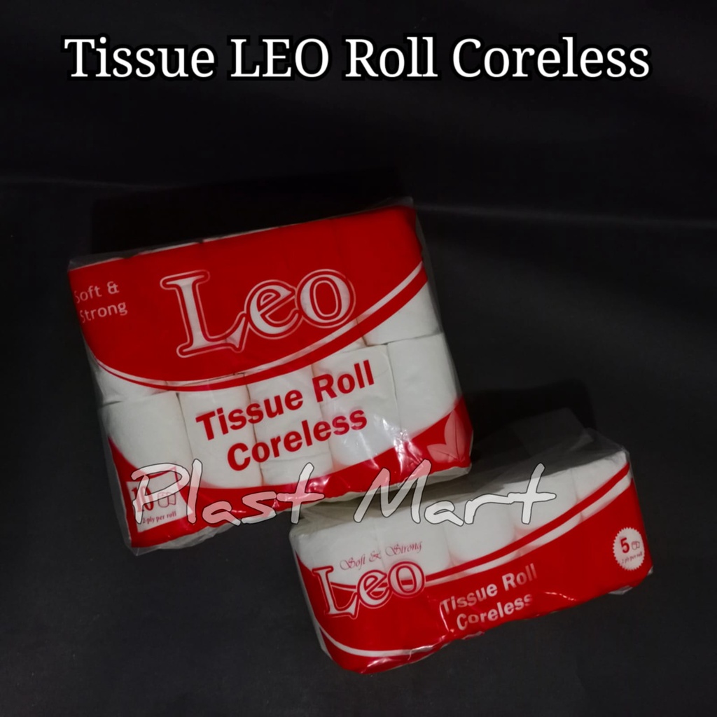Jual Tissue Gulung LEO Roll Coreless (Tanpa Tulang 2ply) | Shopee Indonesia