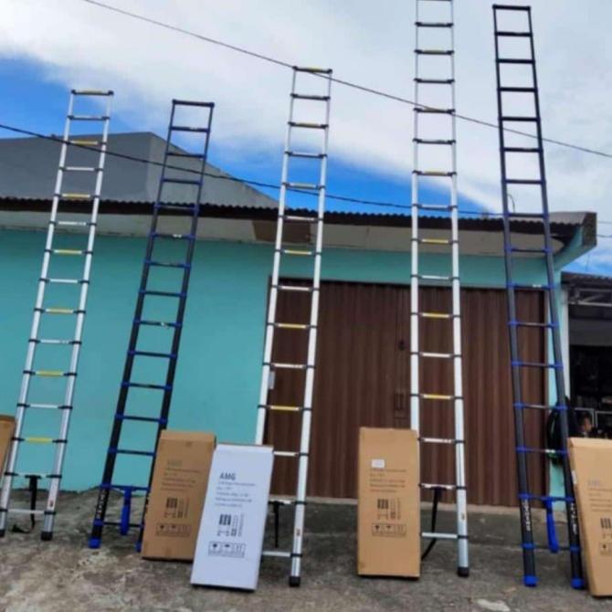 Jual Tangga Amg Teleskopik 4,4 Meter / Single Telescopic Ladder ...