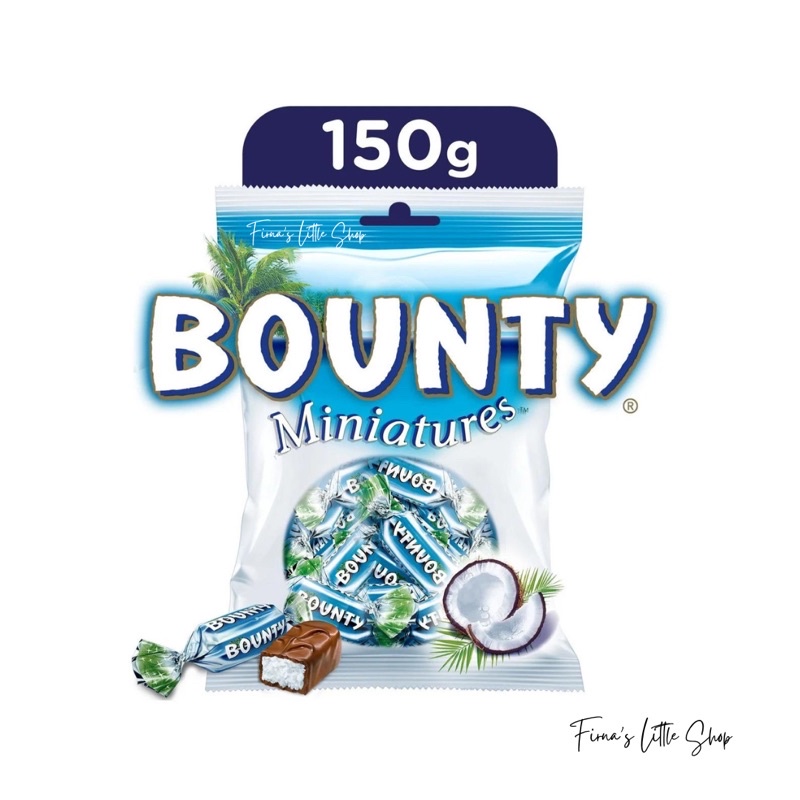 Jual Bounty Miniatures 150gr (Coklat Original Belanda, Halal) | Shopee ...