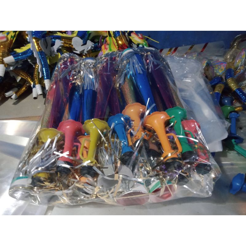 Jual Terompet tahun baru isi Grosir 10 pcs Terompet ulang tahun ...