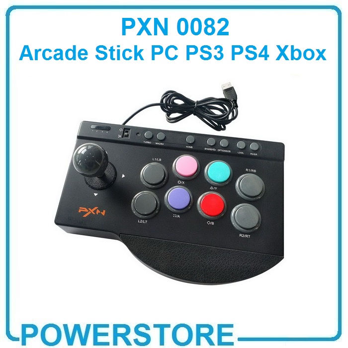 Jual PXN 0082 Arcade Joystick Gamepad PC PS3 PS4 XBOX Stick | Shopee ...