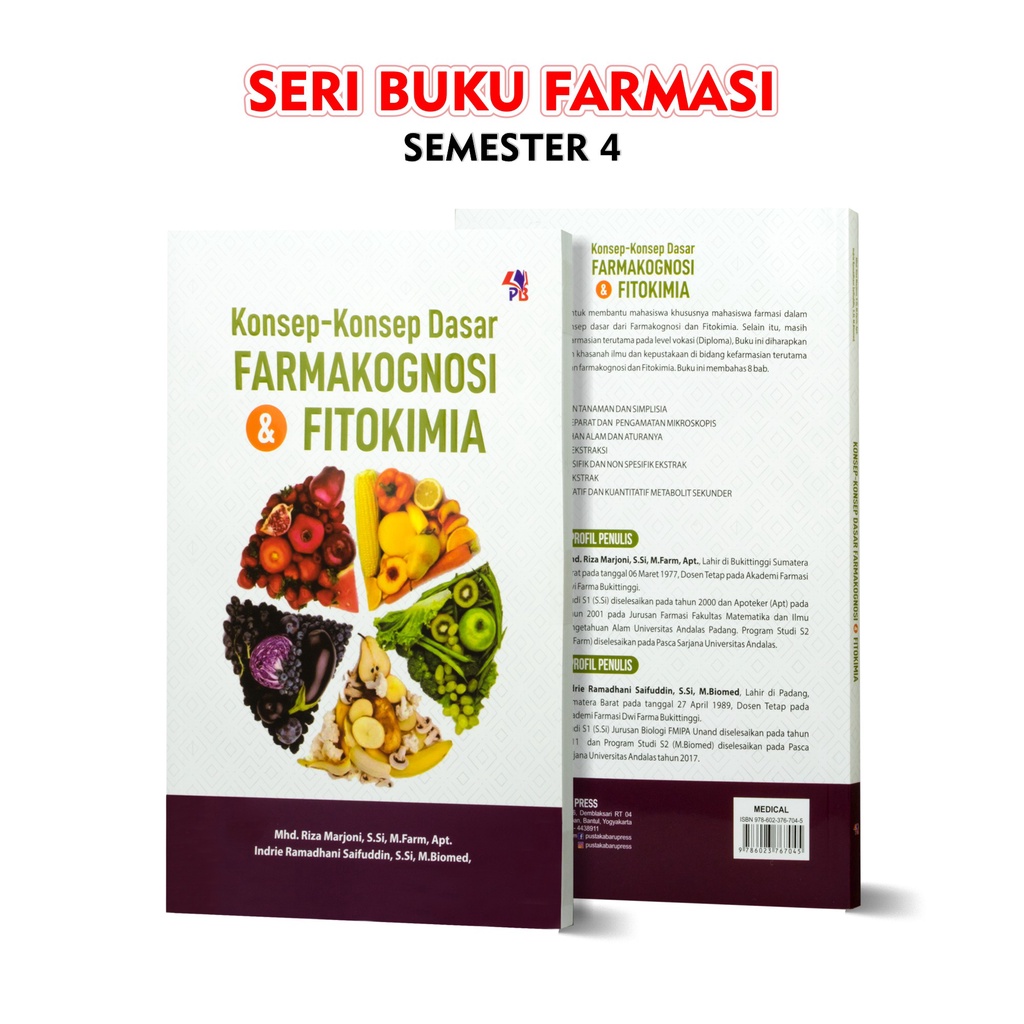 Jual Buku Farmasi Untuk Semester 4 Farmakoterapi Biokimia Farmasi Kimia Fisika Fitokimia ...