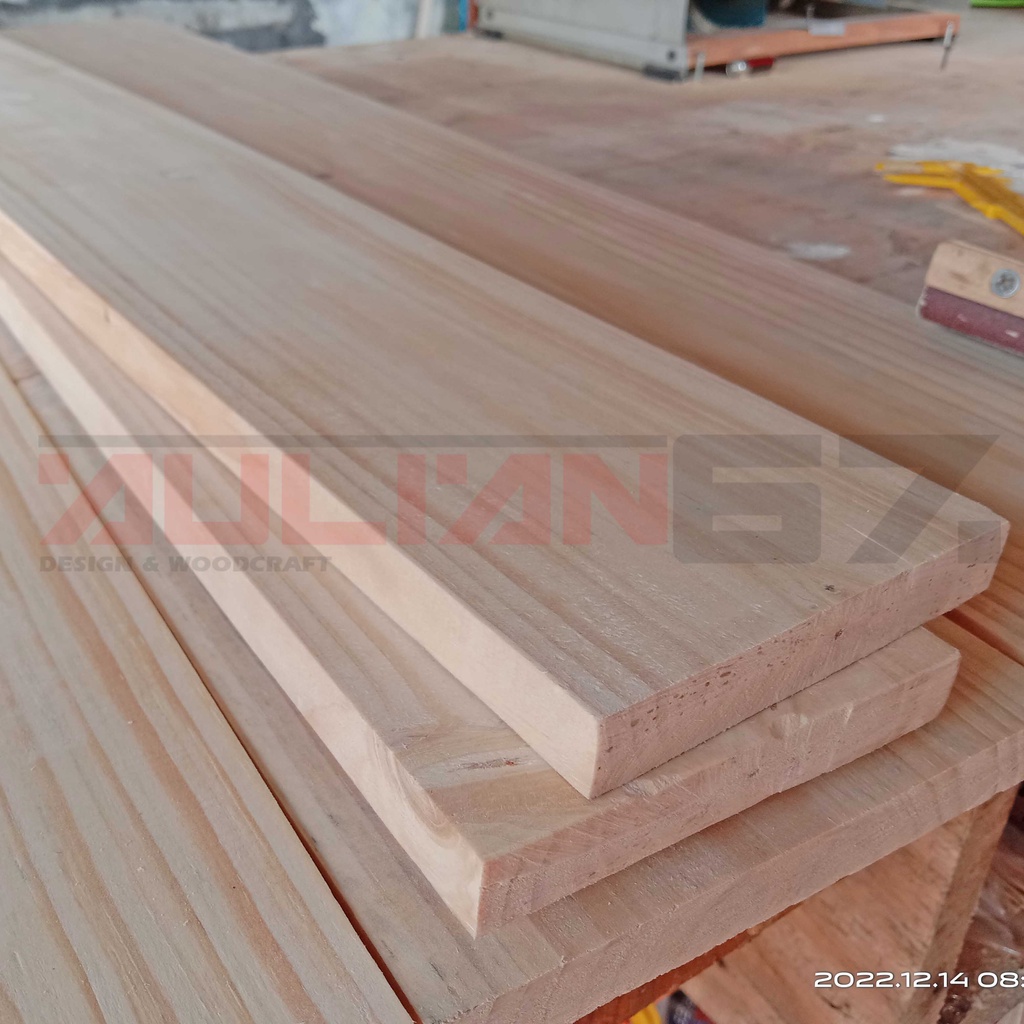 Jual Kayu Jati Belanda 100x9.7x1.5 cm | Shopee Indonesia