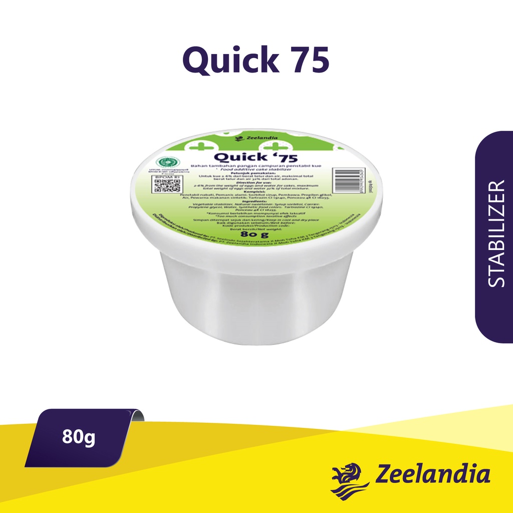 Jual Zeelandia QUICK 75 80 GR | Shopee Indonesia