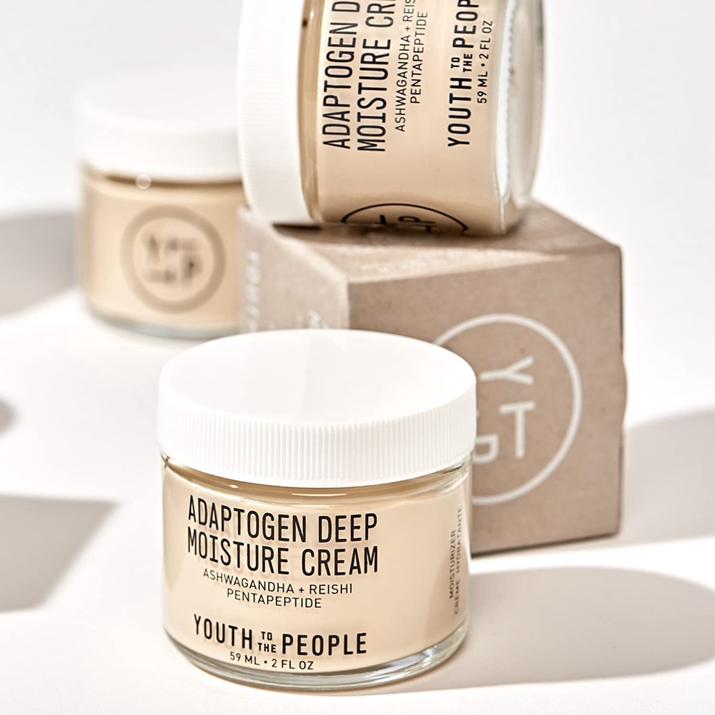 Jual YTTP Youth To The People- Adaptogen Deep Moisture Cream Krim ...