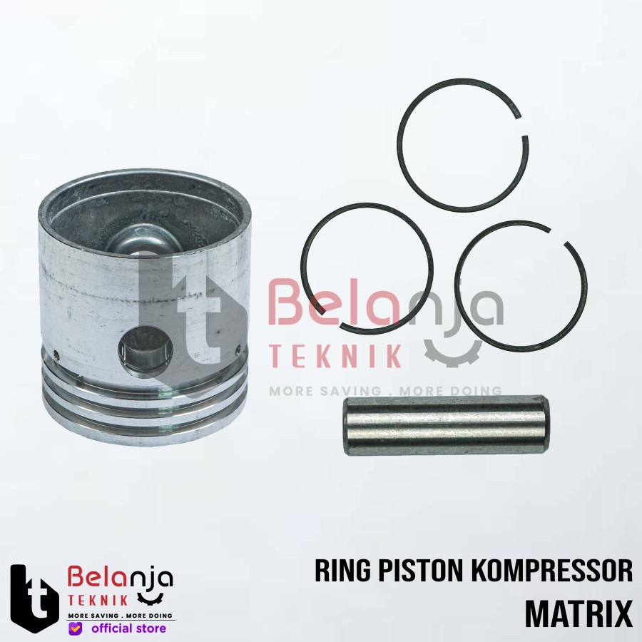 Jual Matrix Ring Piston Kompressor Udara 1/4 HP 1/2 HP 51 MM | Shopee ...