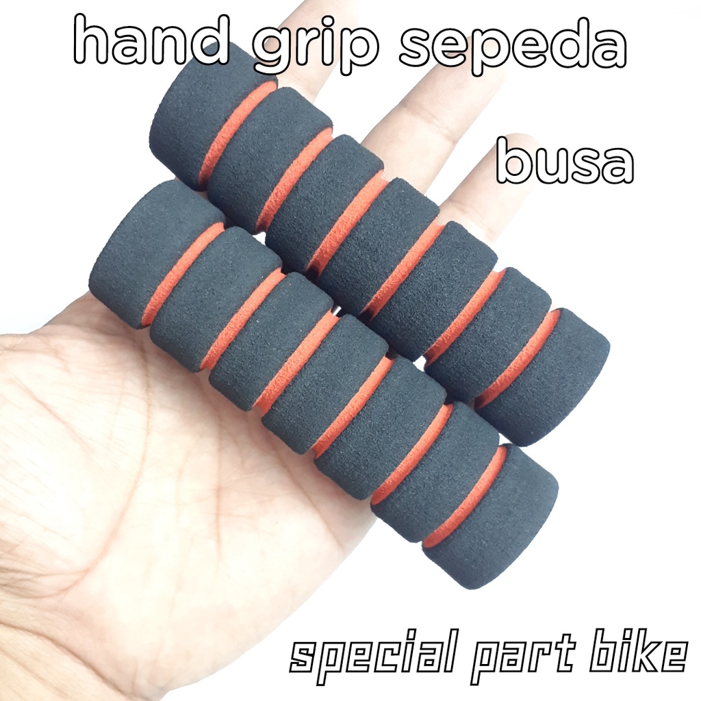 Jual Grip Gagang Sepeda Handlebar Spons / handpad busa / handgrip ...