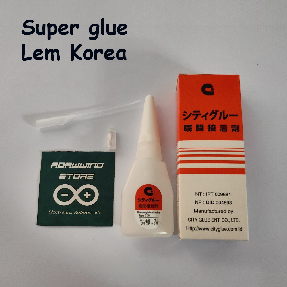 Jual Lem Korea Super Glue Cair Lem G Serbaguna | Shopee Indonesia