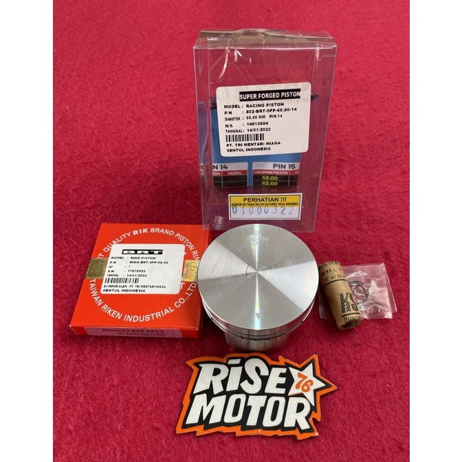 Jual Piston BRT 66 pen 14 Forged | Shopee Indonesia