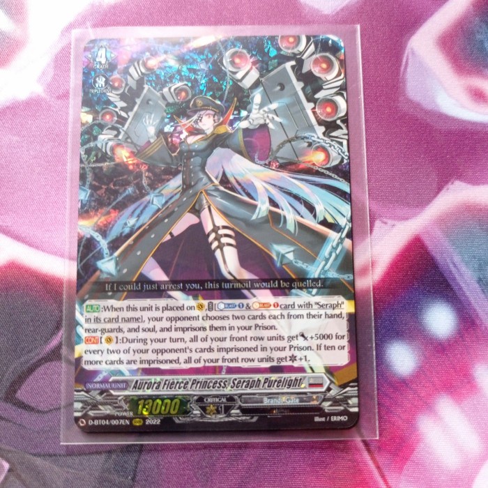 Jual Kartu Cardfight Vanguard Aurora Fierce Princess, Seraph Purelight ...