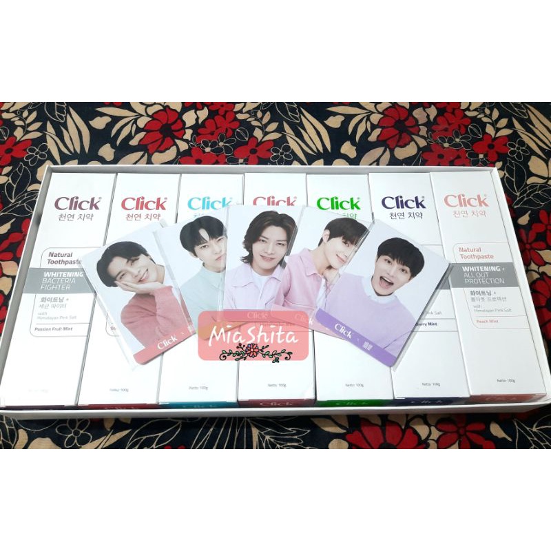 Jual PC NCT 127 X Click Toothpaste Set dan Satuan | Shopee Indonesia