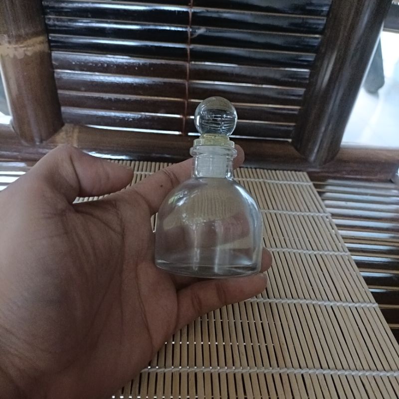 Jual Botol reed diffuser 50ml Bulat tutup Kaca / botol bibit parfum ... Jual Botol reed diffuser 50ml Bulat tutup Kaca / botol bibit parfum ...