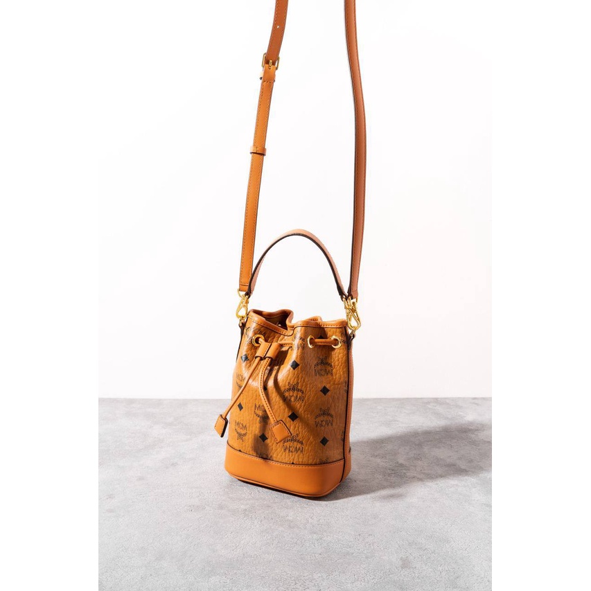 Jual MCM Mini dessau visetos drawstring bag | Shopee Indonesia