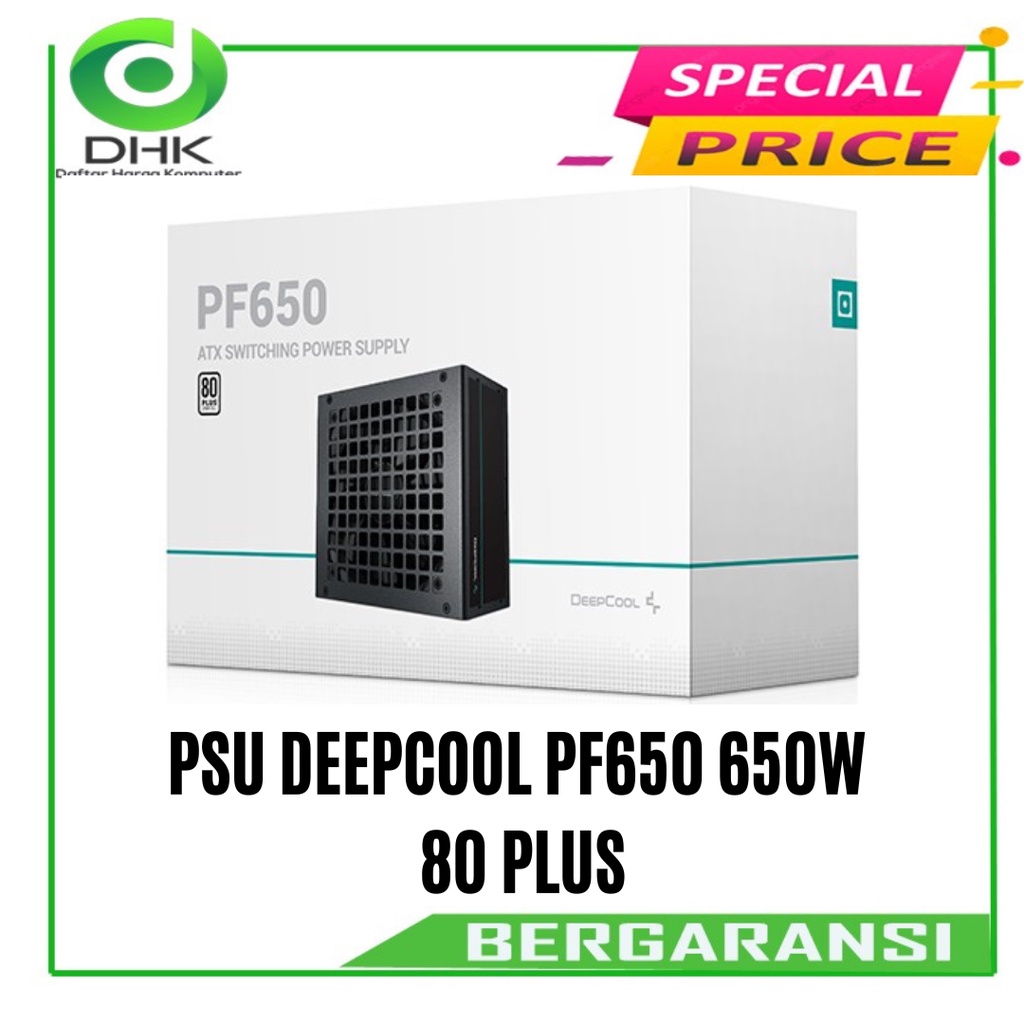 Jual Psu DeepCool PF650 650W 80 Plus All Flat Cable | Shopee Indonesia