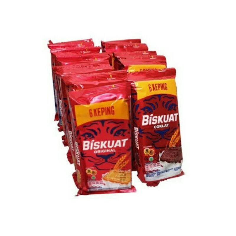 Jual Biskuat Biskuit Susu Renceng Regular - Netto 10 bks x 15, 2 gram ...