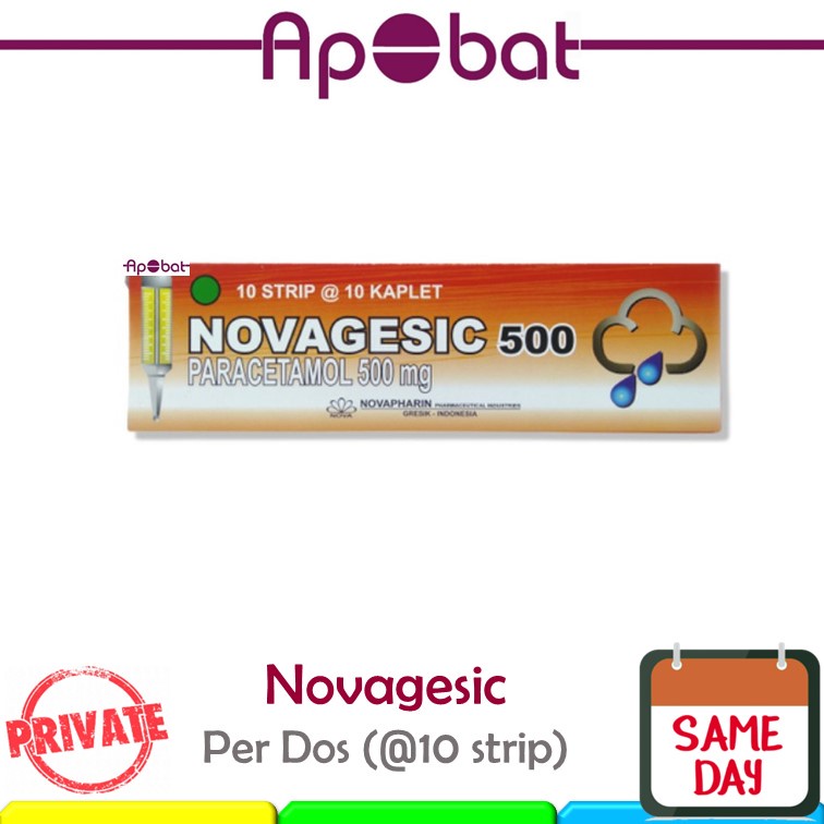 Jual - ApObat - Novagesic DUS Obat Demam Panas Nyeri Pusing Paracetamol ...