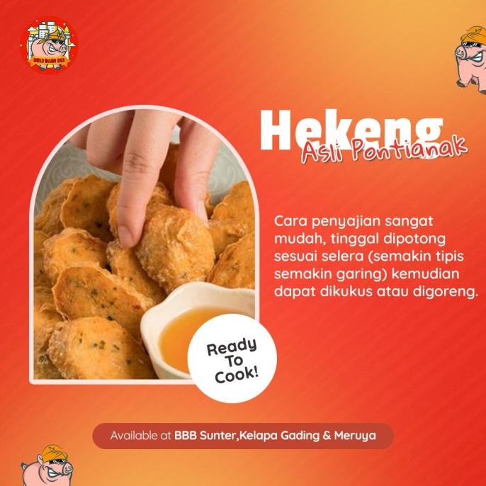 Jual HEKENG FROZEN ASLI PONTIANAK BABI UDANG 3 BATANG SIAP MASAK SUPER ...
