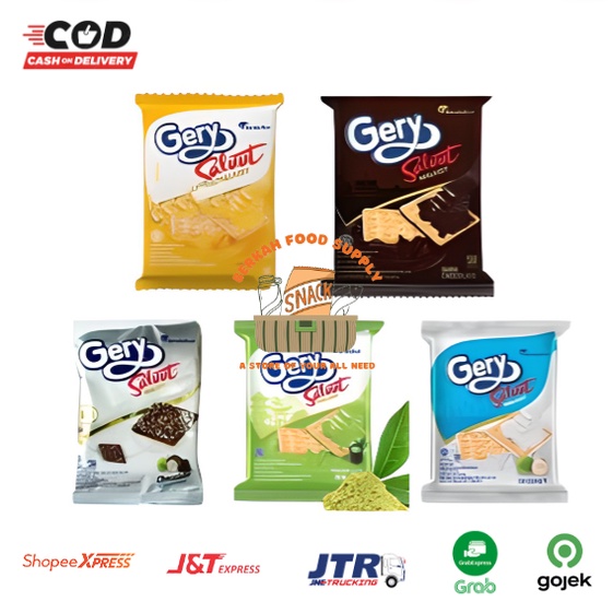 Jual ( BERKAH ) GERY SALUUT MALKIST RENCANG isi 10 Semua Varian Rasa ...