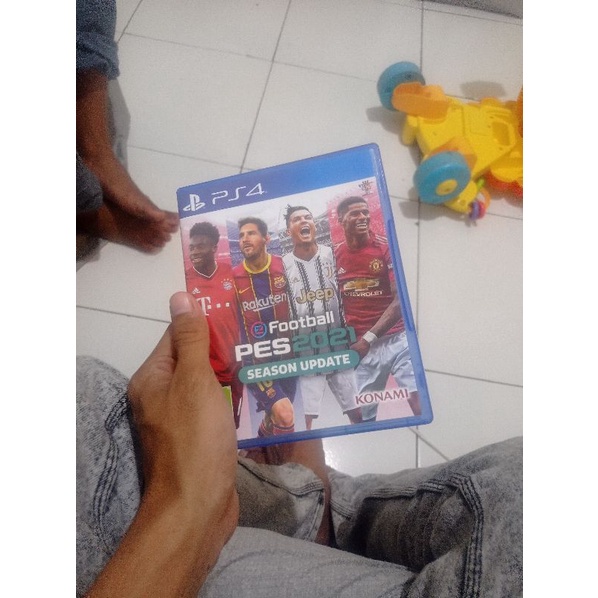 Jual Kaset ps4 original pes 2021 season update new | Shopee Indonesia
