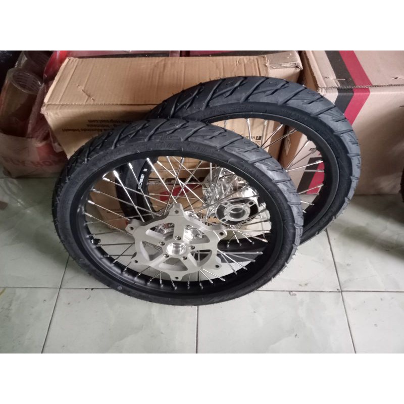 Jual velg jari jari Honda Sonic ring 17 x140/140 plus ban | Shopee ...