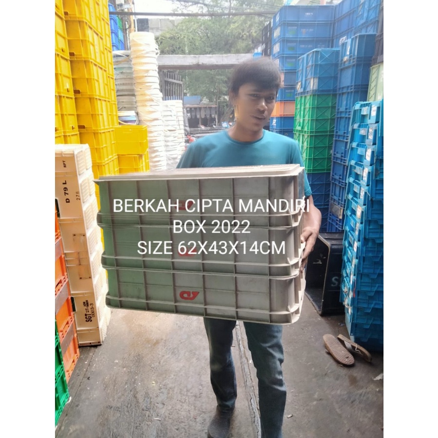 Jual Box Container Multifungsi Rabbit Plastik Original Type (no) - Biru ...