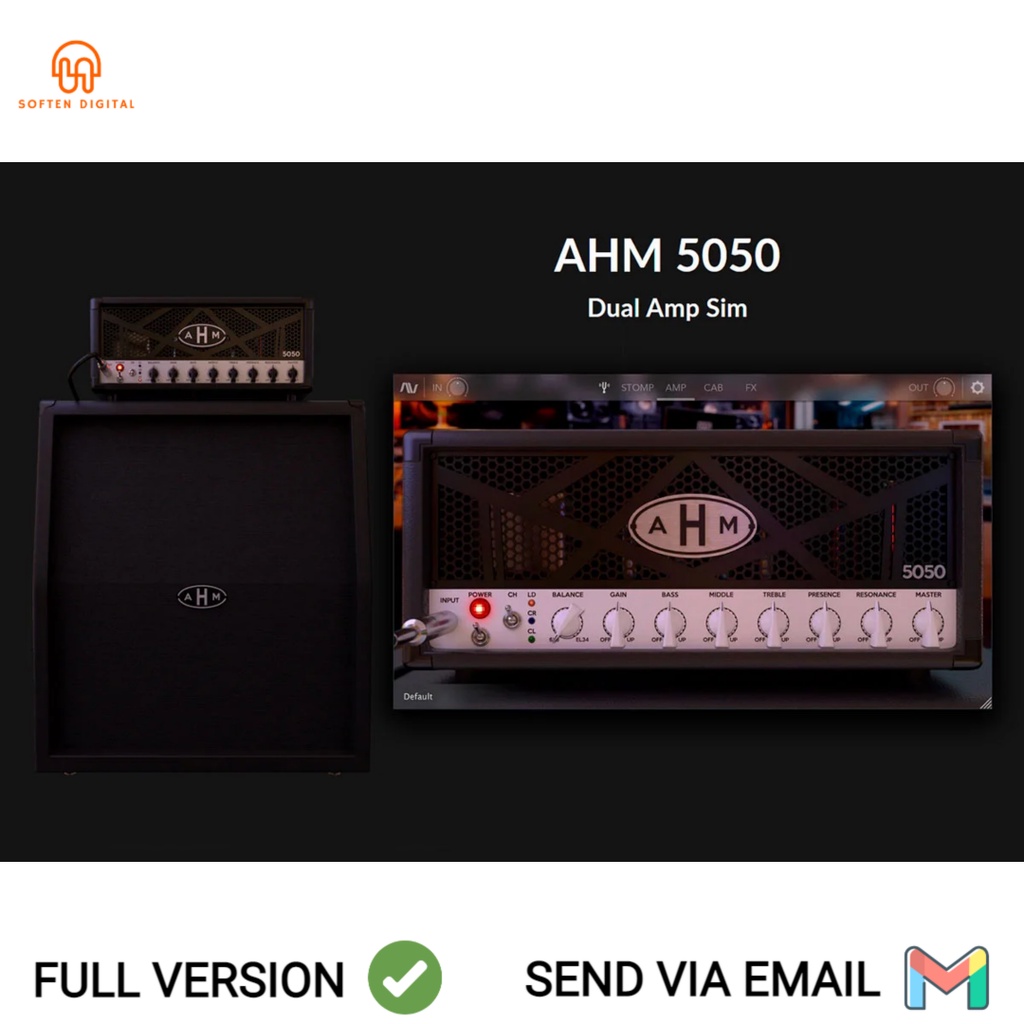 Jual Audio Assault AHM 5050 v3 VST Plugin dual amp simulator that’s ...
