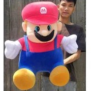 Jual MARIO BROSS JUMBO || Boneka Mario bross jumbo bahan halus | Shopee ...