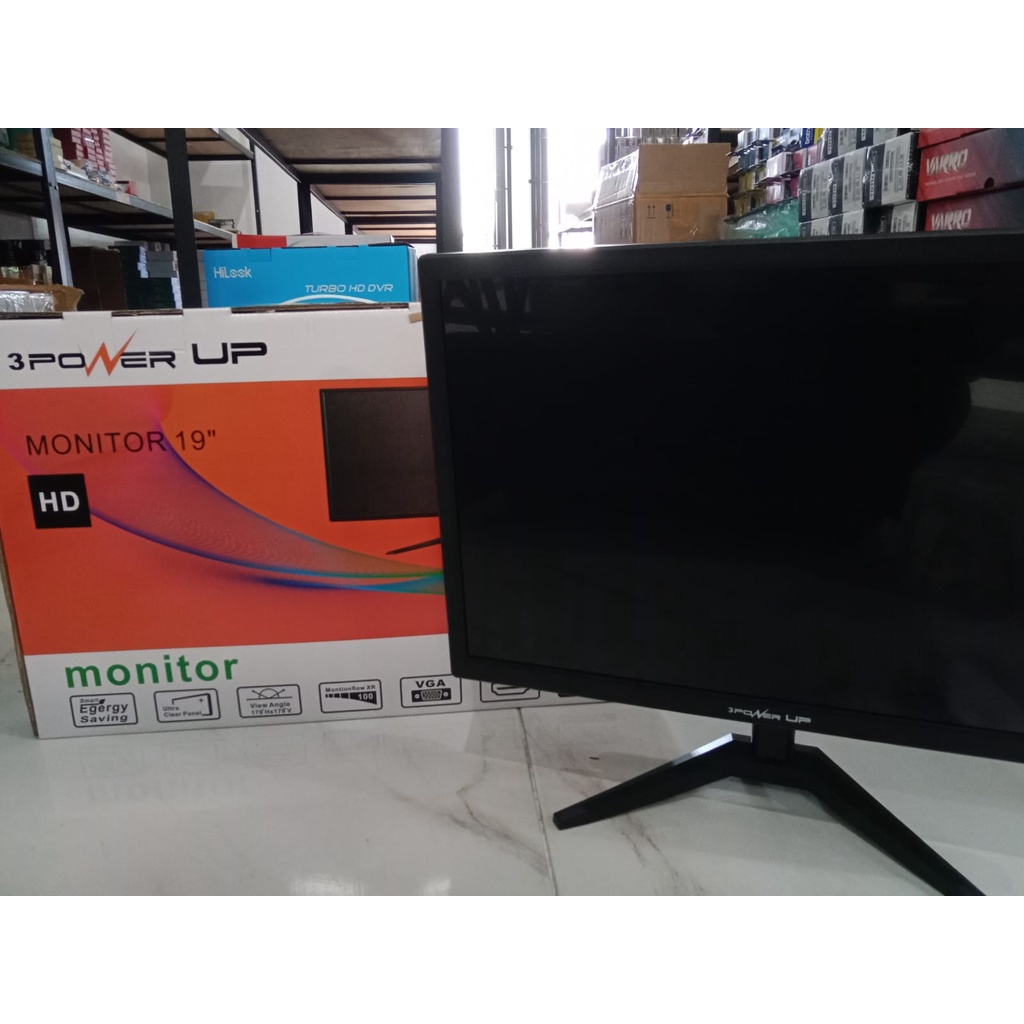 Jual Monitor LED 19 Inch Power Up M19W3 | Shopee Indonesia