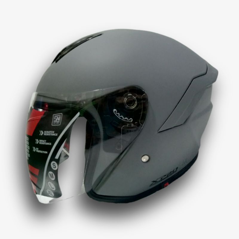 Jual Helm half face SNI model baru | Shopee Indonesia