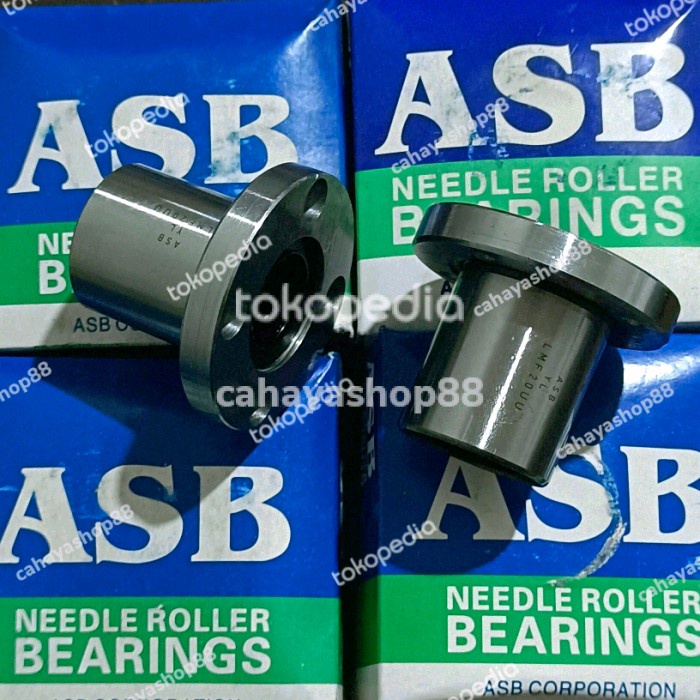 Jual Lmf20Uu / Lmf 20 Uu Linear Bushing Model Flange Merk Asb | Shopee ...